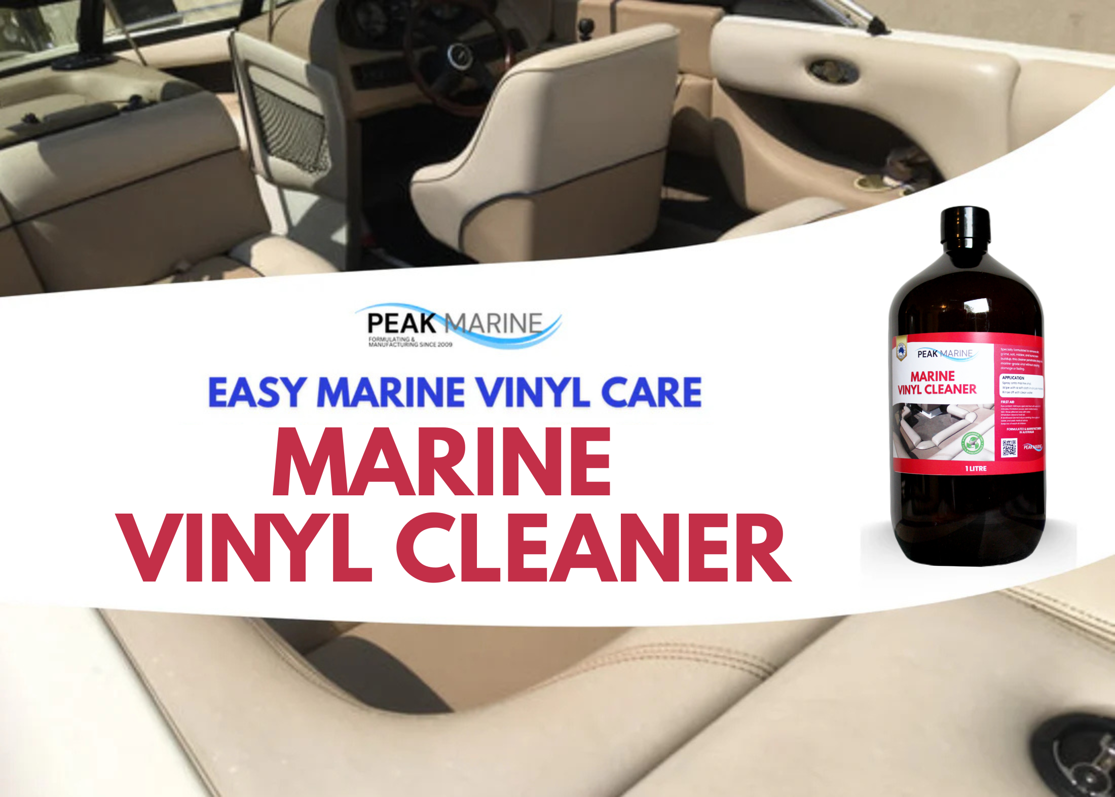 Marine Vinyl Cleaner – Peak Marine