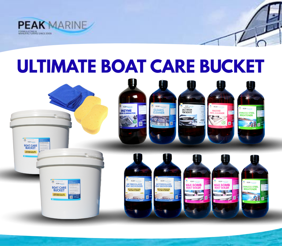 Ultimate Boat Care Bucket – Peak Marine