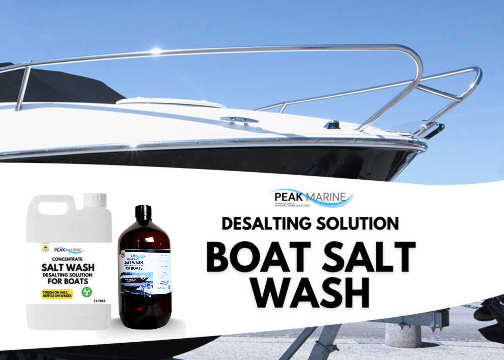 Boat Salt Wash – Peak Marine